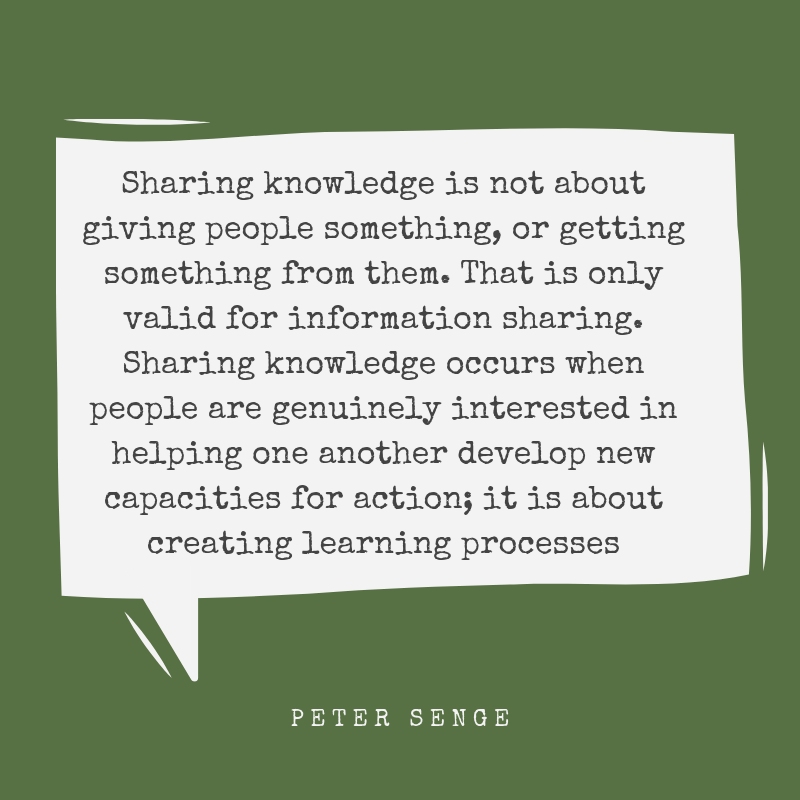Sharing Knowledge Quotes